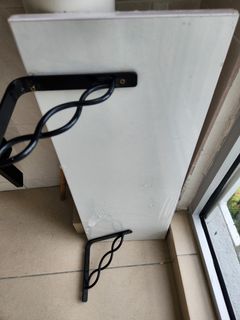 YA88B Rak Kayu Gantung Dinding L.6' 5 Tier Wooden Wall Mounting Rack ...