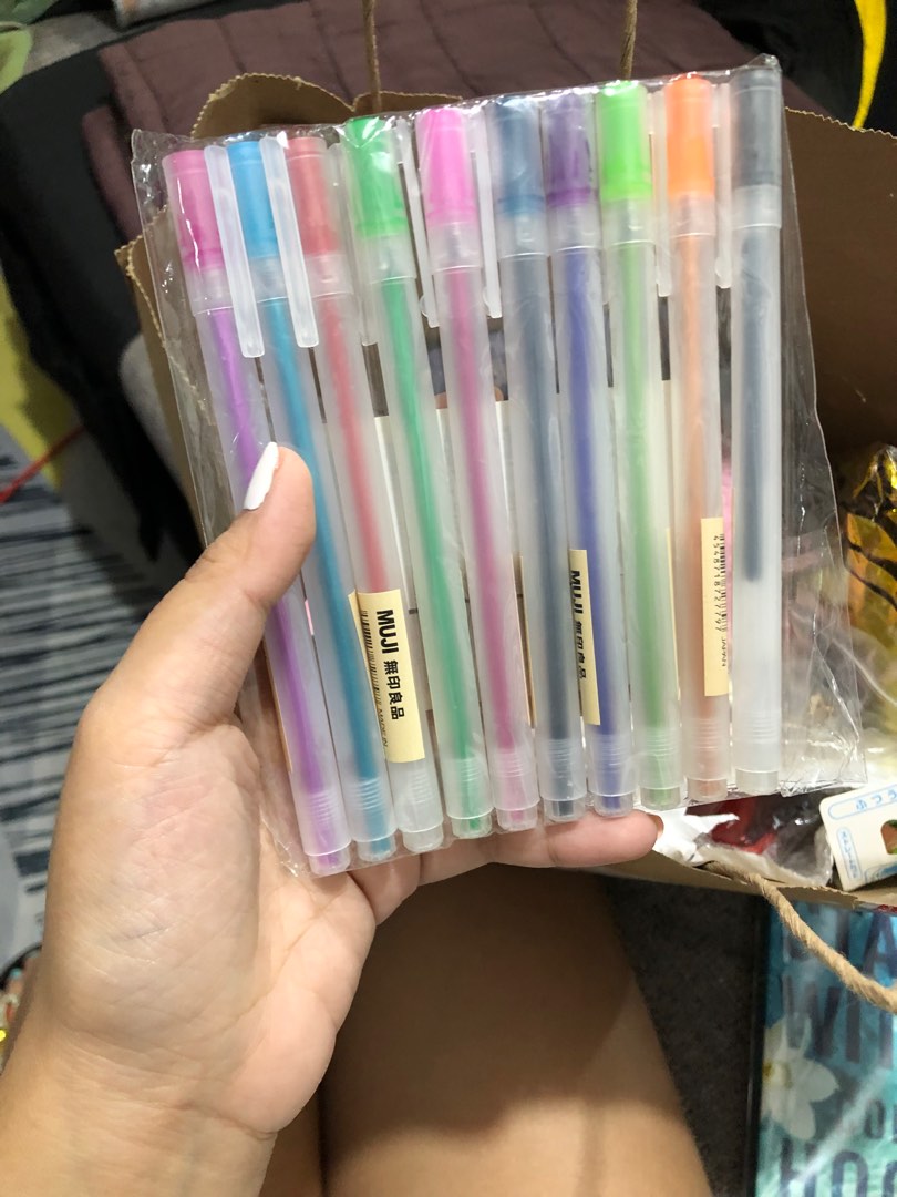 MUJI Colored Pens, Hobbies & Toys, Stationary & Craft, Stationery ...