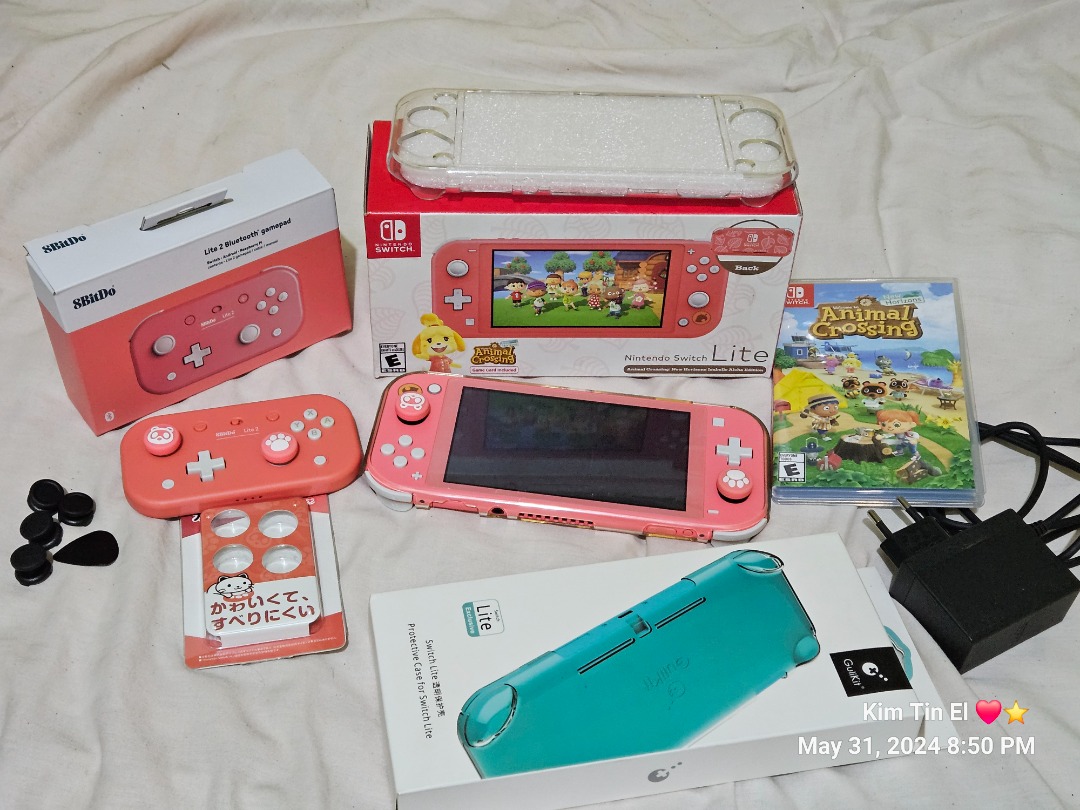 Nintendo Switch Lite Animal Crossing New Horizons Isabelle Aloha ...