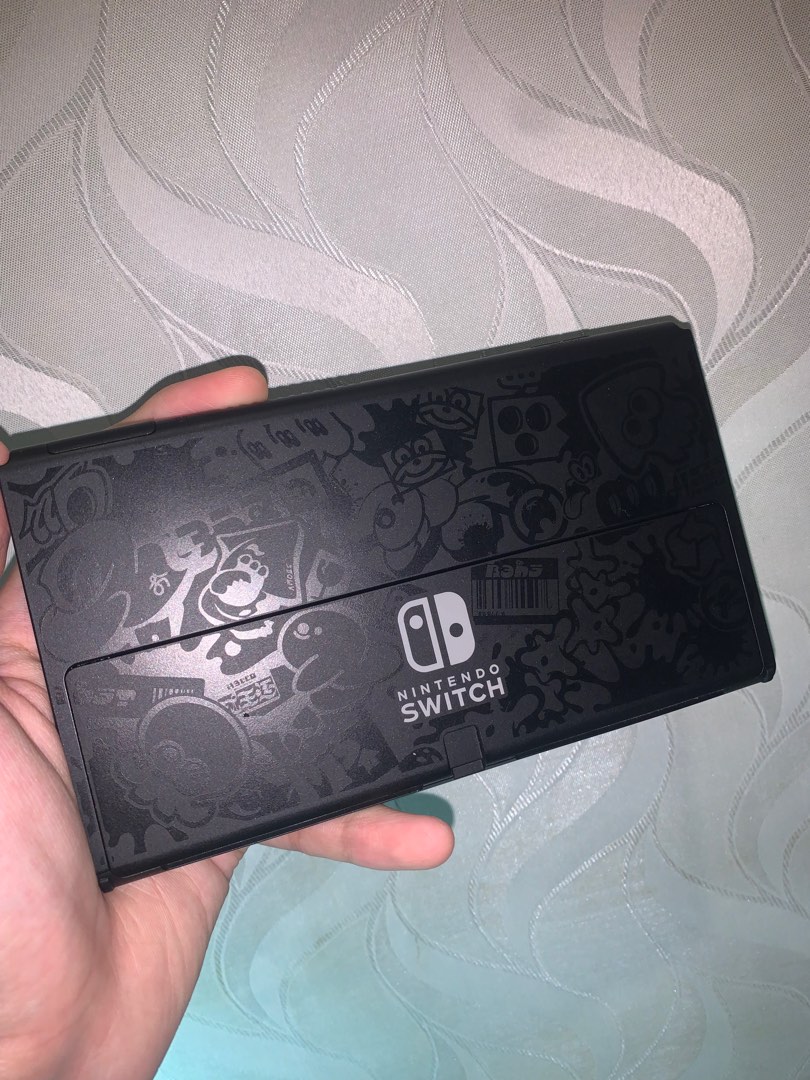 Nintendo Switch Oled Splatoon Tablet, Video Gaming, Video Game Consoles ...