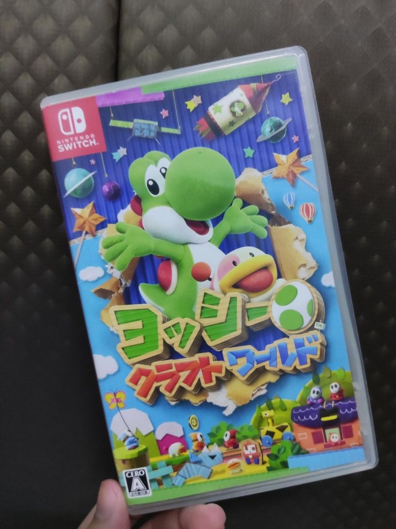 Nintendo Switch Yoshi's Crafted World, Video Gaming, Video Games ...