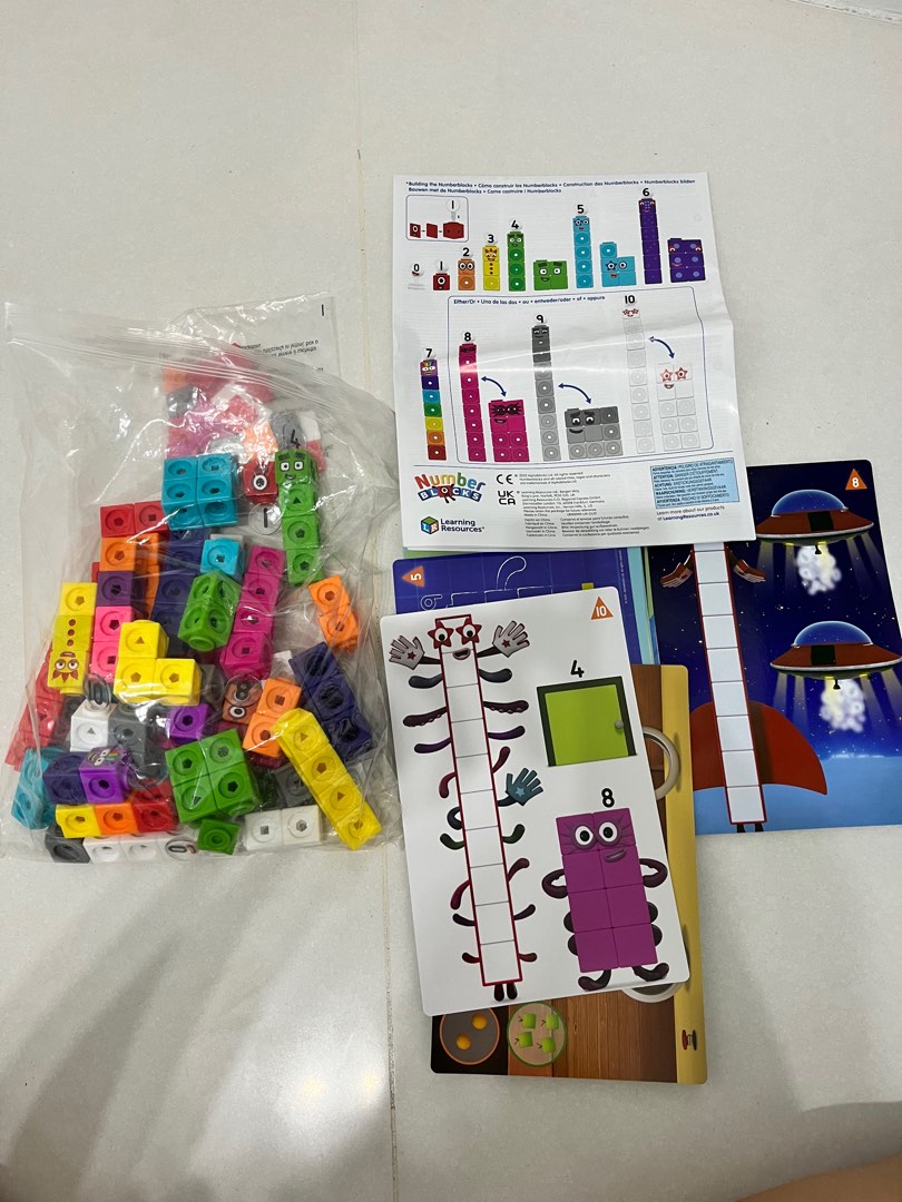 Numberblocks learning resources, Hobbies & Toys, Toys & Games on Carousell