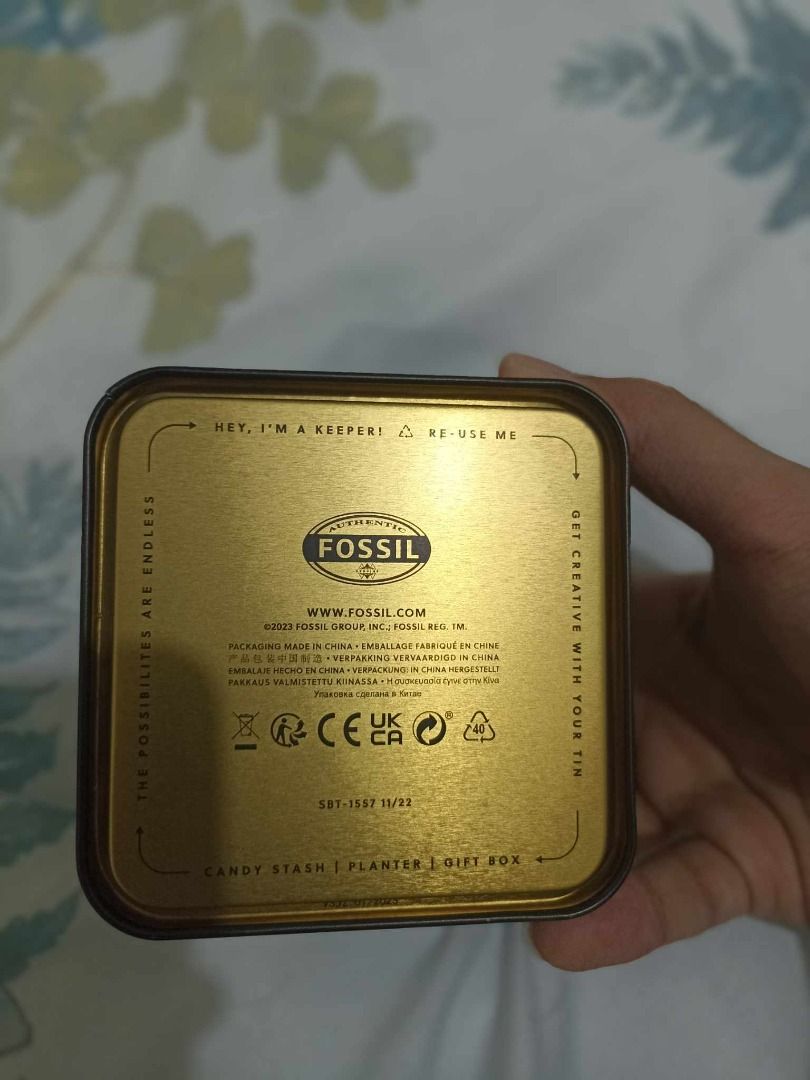 Original Fossil US Fenmore Multifunction Stainless steel Smoke Ion Band ...