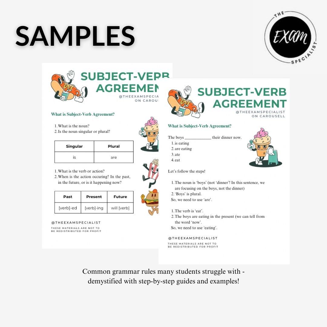 P1 P2 English 2024 Revision Package (P1 English | P2 English | Eng ...