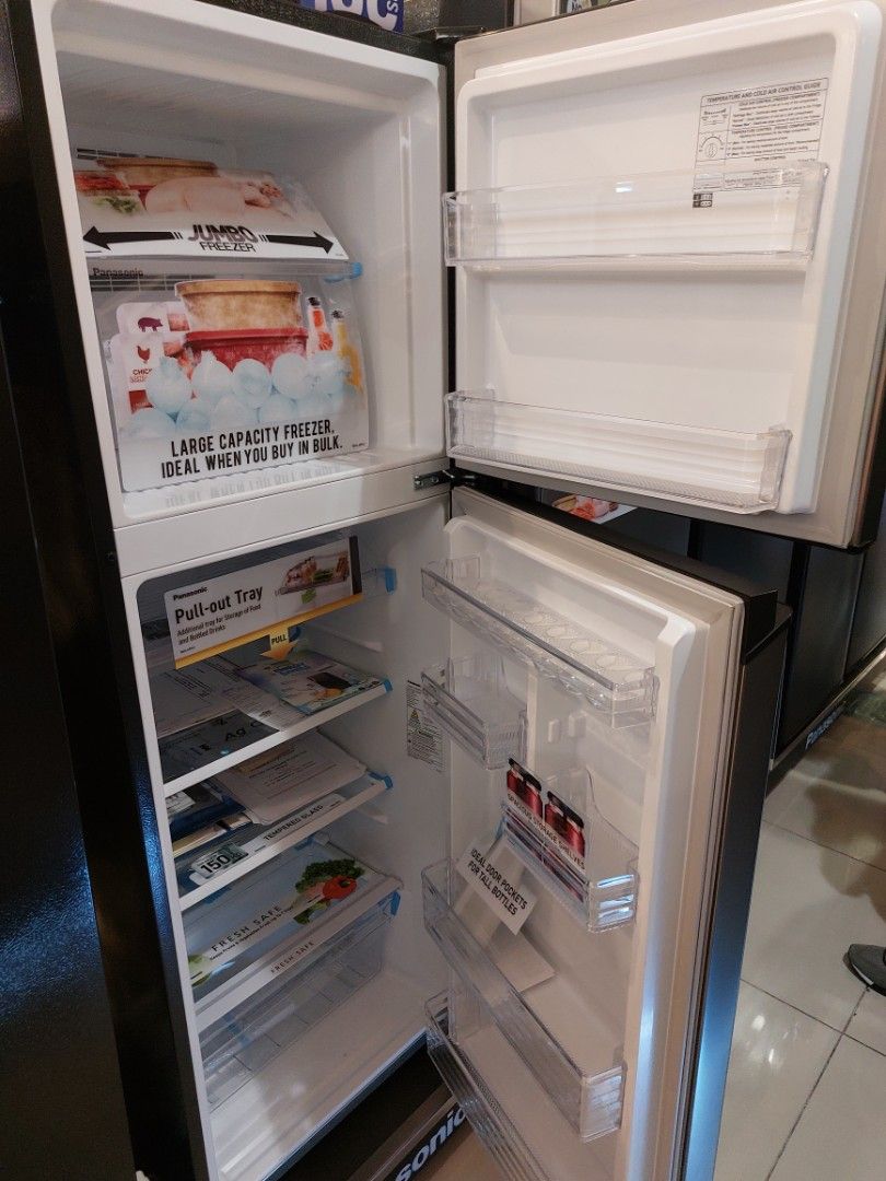 😲PANASONIC TWO DOOR NO FROST INVERTER REFRIGERATOR BRANDNEW AND SEALED, TV & Home Appliances ...