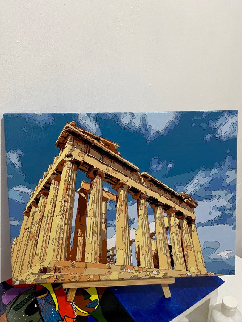 Parthenon, Hobbies & Toys, Stationary & Craft, Art & Prints on Carousell