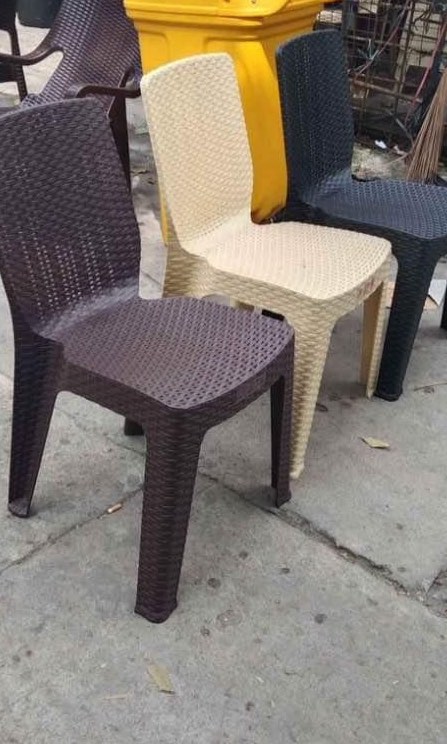 Plastic Ratttan upuan : plastic rattan chairs, Furniture & Home Living ...