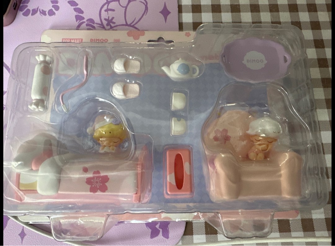 POPMART Dimoo Homebody Sakura Limited Edition, Hobbies & Toys, Toys ...