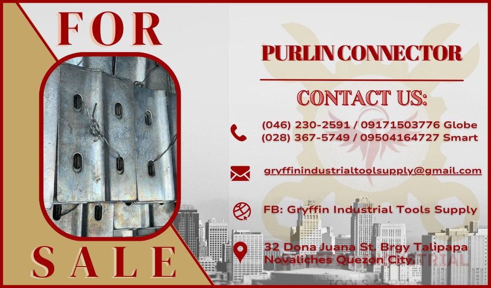 PURLIN CONNECTOR, Commercial & Industrial, Industrial Equipment on ...
