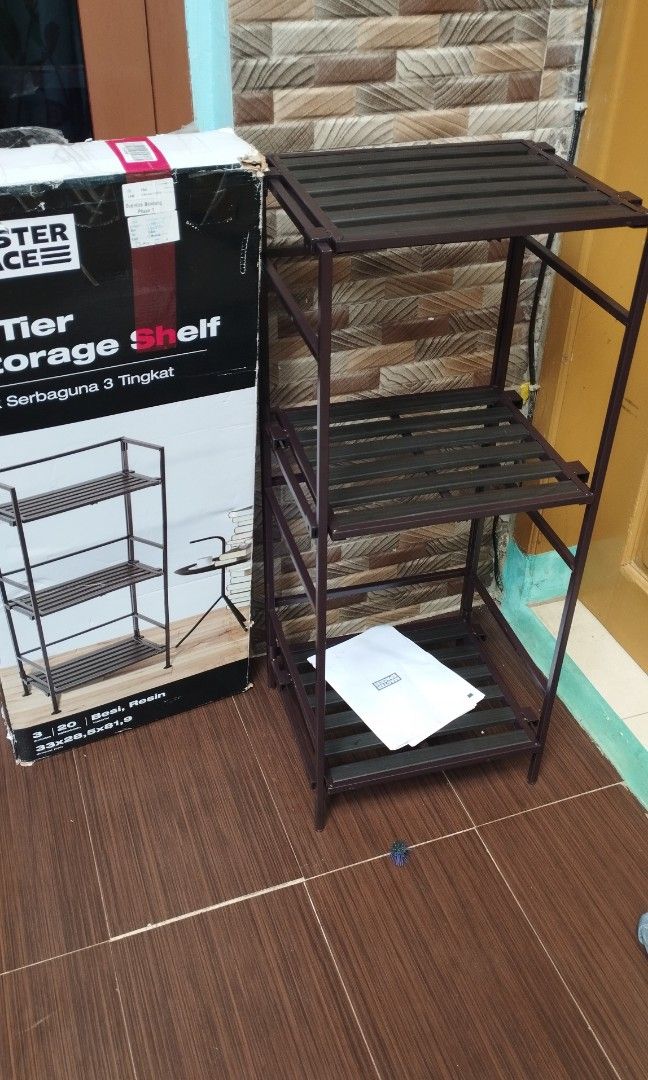 Rak besi ACE master space serbaguna, Perabotan Rumah di Carousell