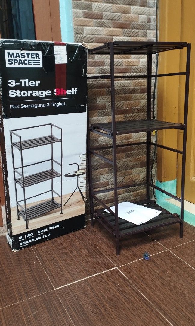 Rak besi ACE master space serbaguna, Perabotan Rumah di Carousell