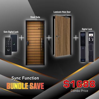 💯Bundle deal lock and door/👍🏻Recommended door company by Carousell/🔥 ...