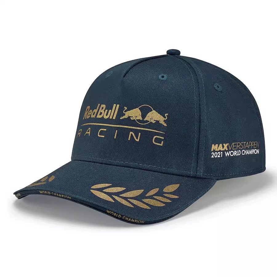 Red Bull Racing F1 Max Verstappen 2021 Formula One World Champion Cap ...