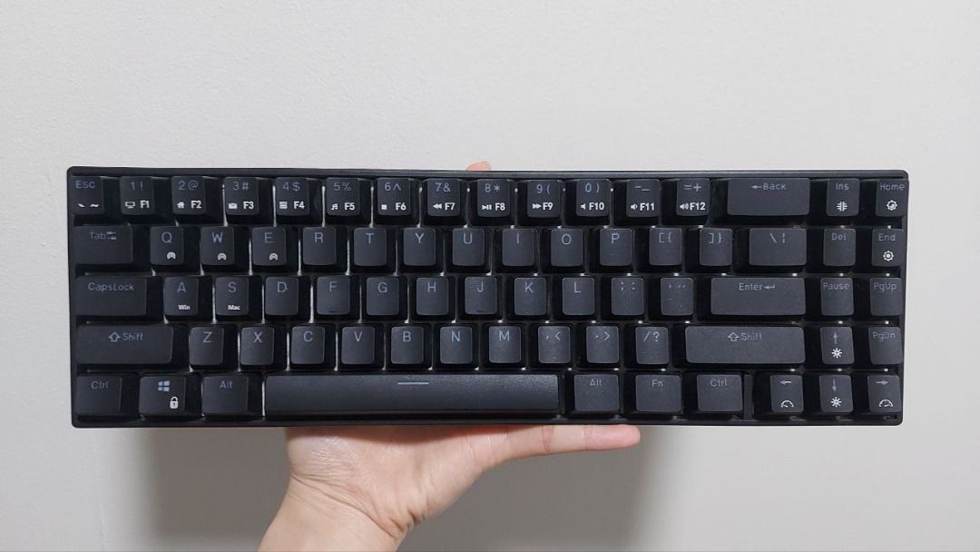 ROYAL KLUDGE RK71 Tri-Mode RGB 71 Keys Hot Swappable Mechanical ...