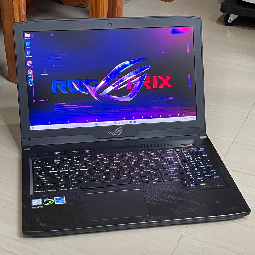 Rush! ASUS ROG i7 8th gen 16GB RAM 256GB SSD + 1TB HDD Intel UHD ...