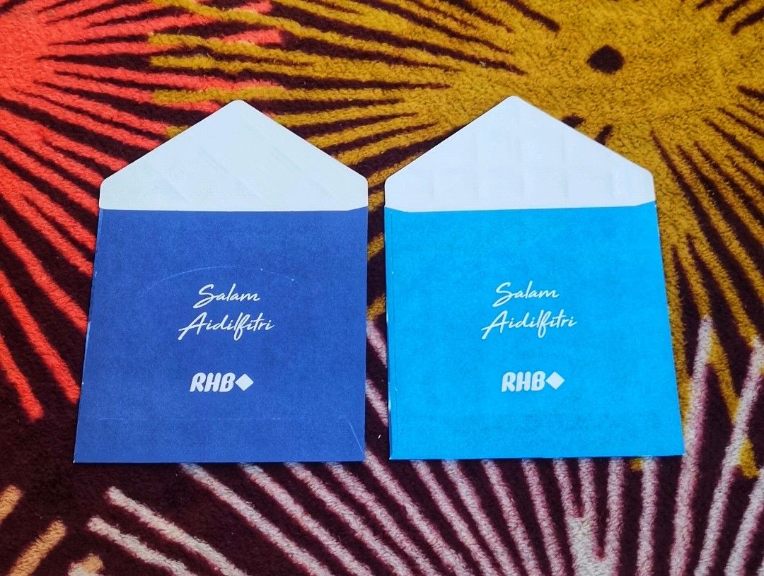 Sampul Raya RHB Bank (Pair), Hobbies & Toys, Stationery & Craft ...