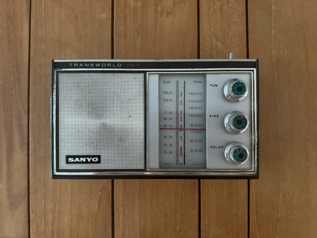 Sanyo Radio Transworld 727, Hobbies & Toys, Collectibles & Memorabilia ...