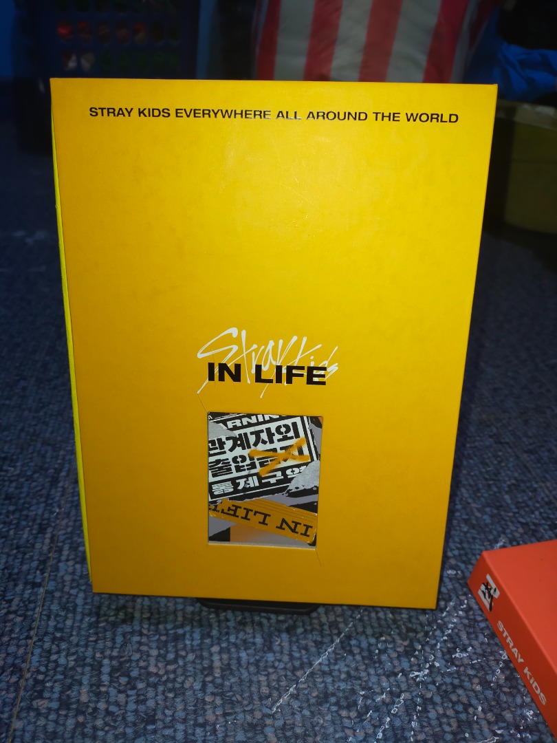 SKZ In Life Album (Yellow and Orange), Hobbies & Toys, Memorabilia ...