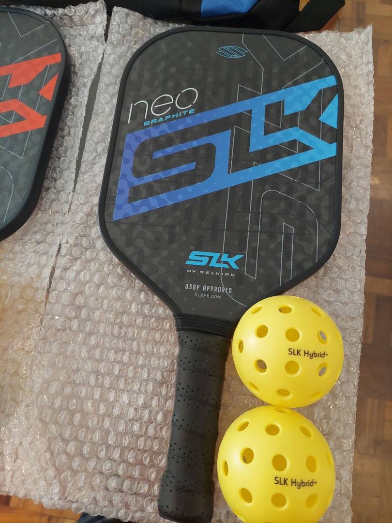 SLK by Selkirk NEO Pickleball Paddle and Hybrid Balls, Sports Equipment ...