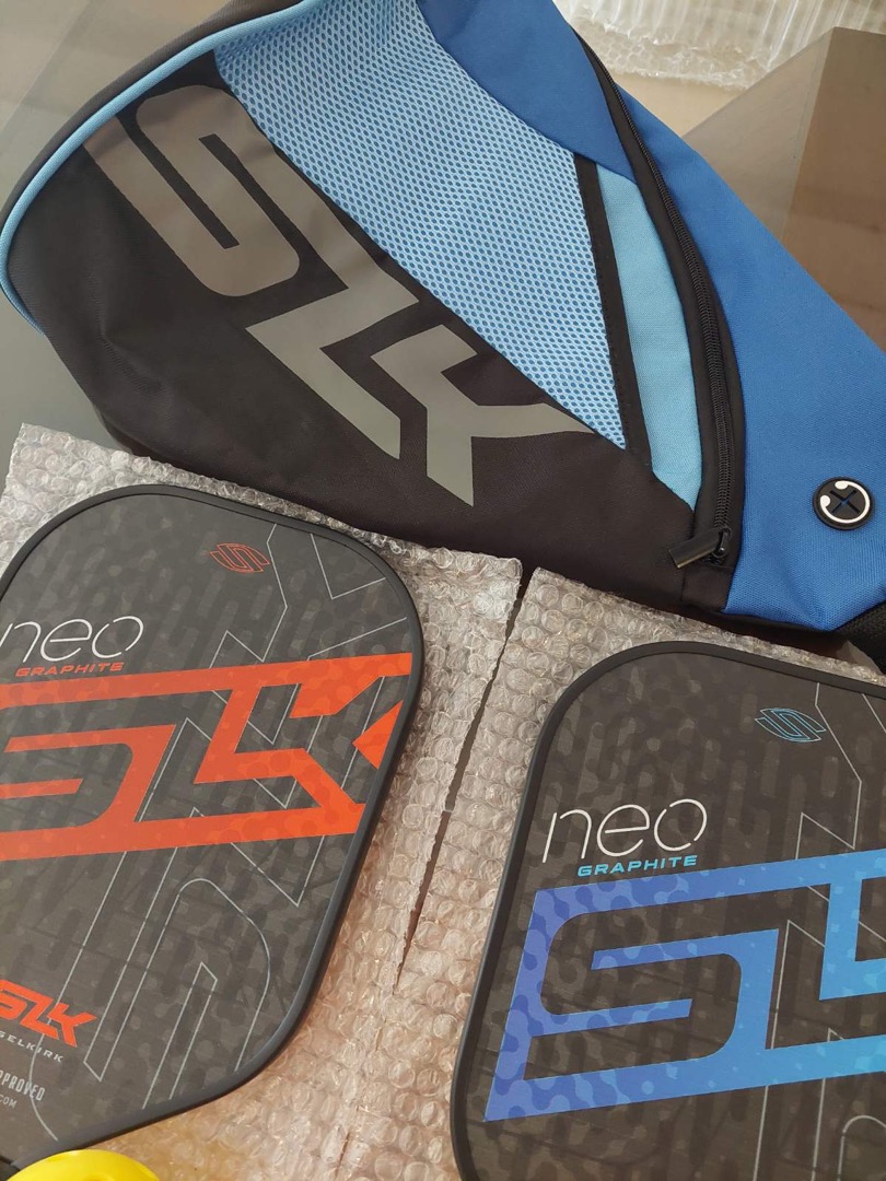 SLK by Selkirk NEO Pickleball Paddle and Hybrid Balls, Sports Equipment ...