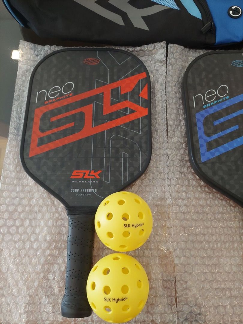 SLK by Selkirk NEO Pickleball Paddle and Hybrid Balls, Sports Equipment ...