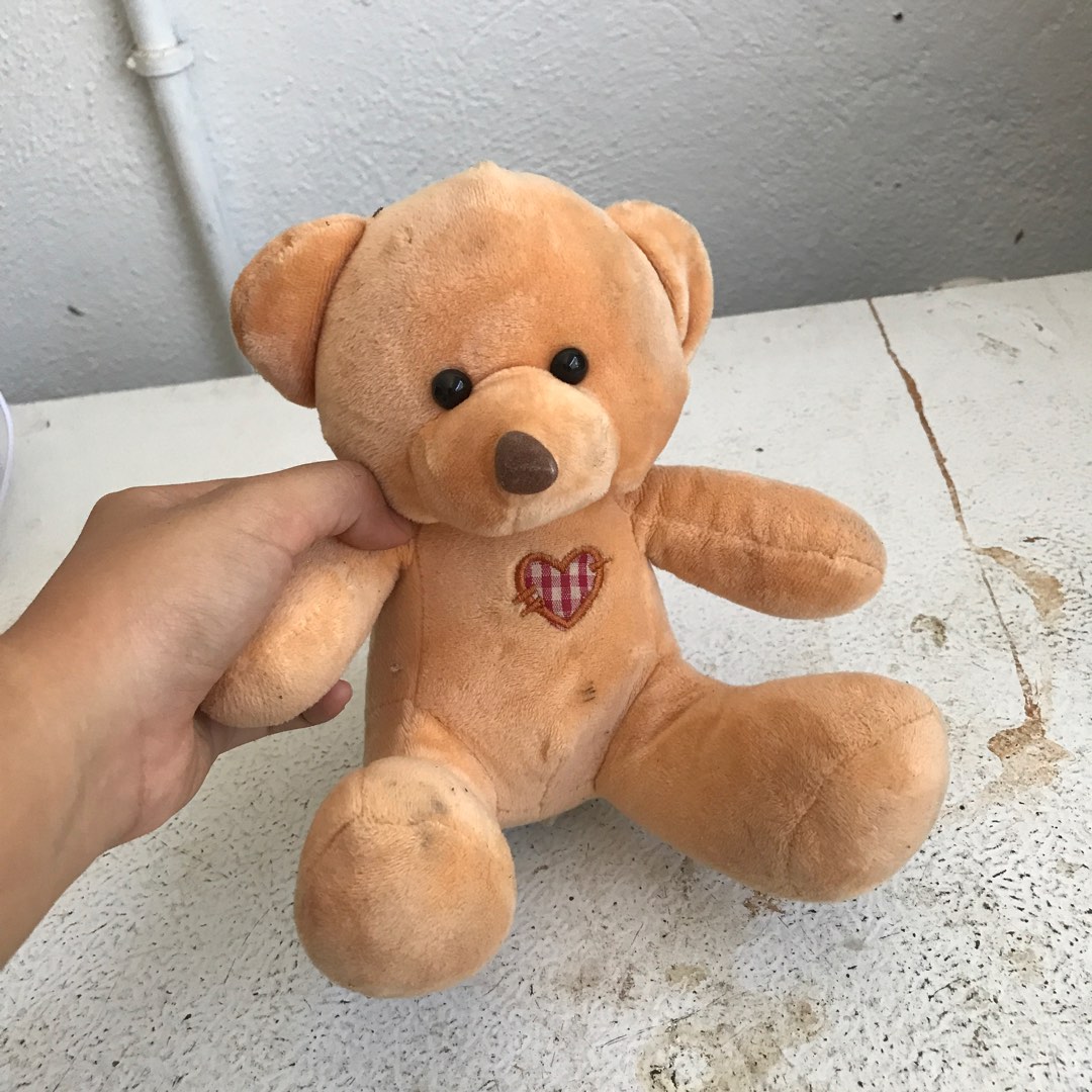 Small Brown Teddy Bear, Hobbies & Toys, Toys & Games on Carousell