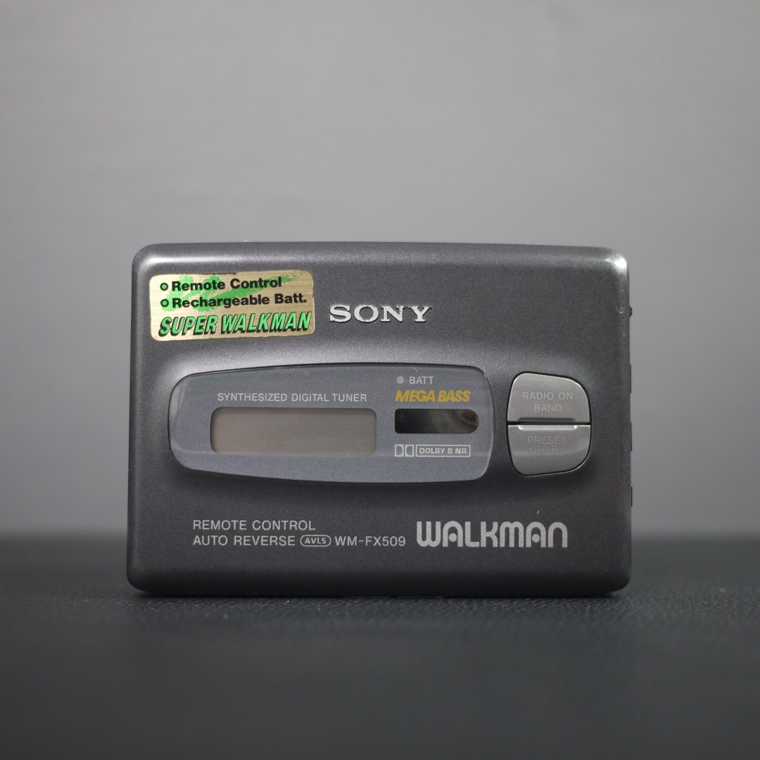 Sony Walkman Radio Cassette Player WM-FX509, Audio, Portable Music Players on Carousell