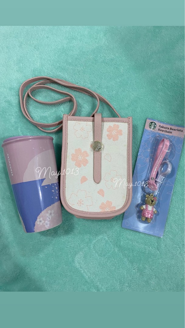 Starbucks Sakura Bundle - Sling Bag, Sakura Ceramic Mug, Sakura ...