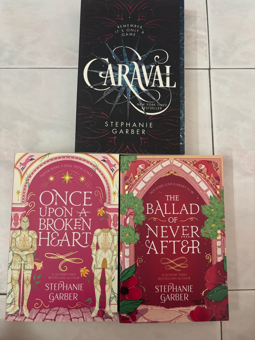 Stephanie Garber caraval once upon a time series by uk us edition ...