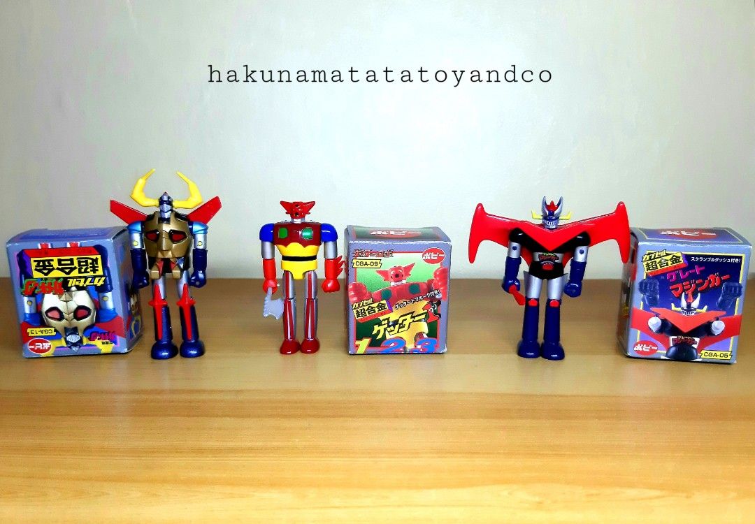 Super Robot CGA Poppy Great Mazinger-Getter Robo-GaiKing, Hobbies ...