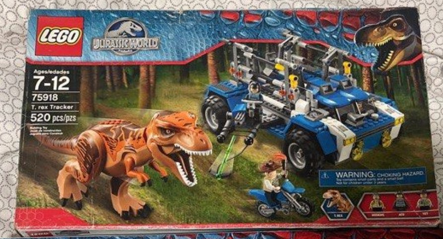T. rex Tracker Lego set [75918], Hobbies & Toys, Toys & Games on Carousell
