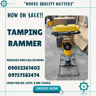 Tamping rammer For Sale | Buy 100+ Tamping rammer online | Carousell ...