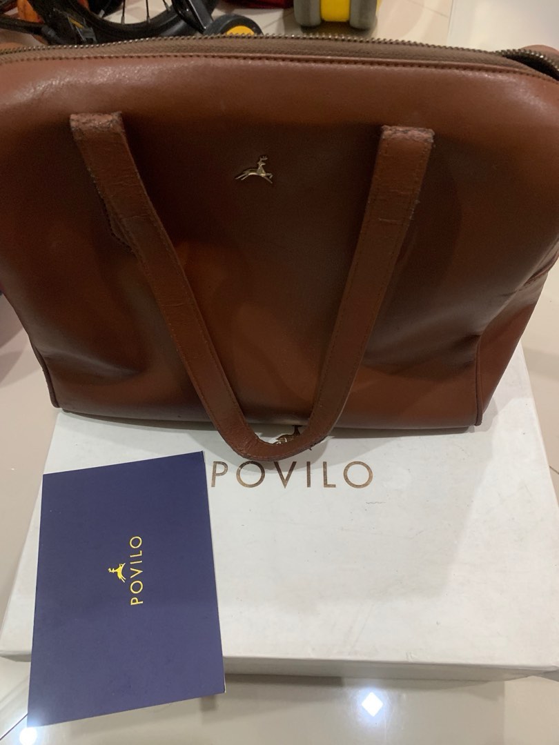 Tas Povilo, Barang Mewah, Tas & Dompet di Carousell