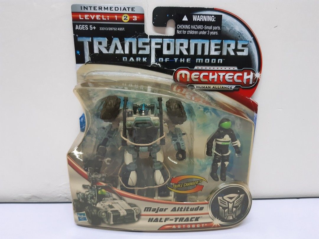 TRANSFORMERS DOTM HALF-TRACK & MAJOR ALTITUDE MISB, Hobbies & Toys ...