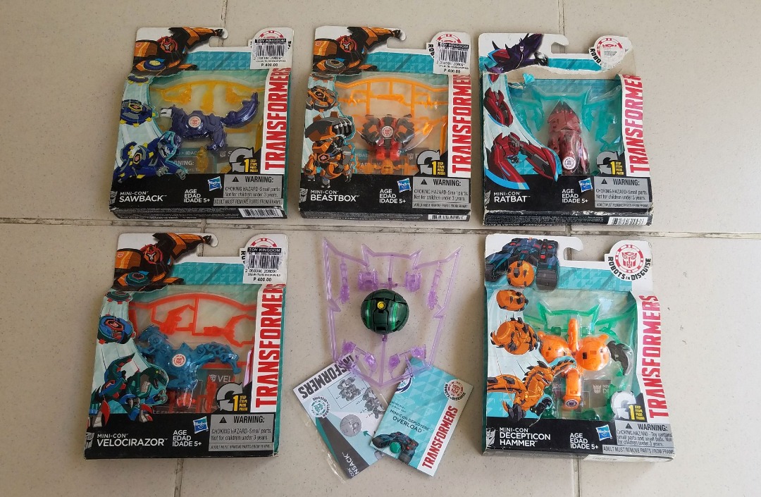 Transformers Robots in Disguise Mini-cons set, Hobbies & Toys, Toys ...