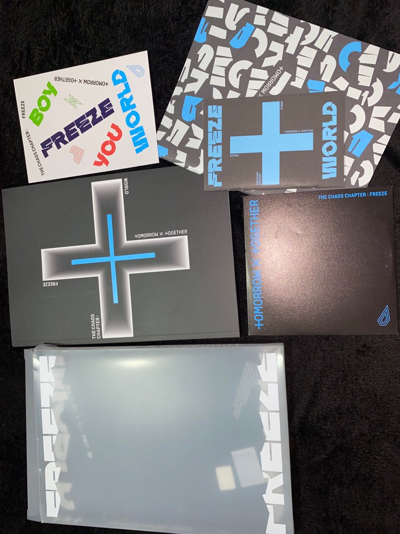TXT THE CHAOS CHAPTER FREEZE (WORLD VER.), Hobbies & Toys, Memorabilia & Collectibles, K-Wave on ...