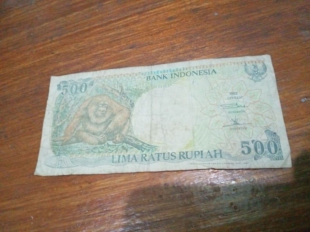 Uang kertas lima ratus rupiah, Antik, Uang Lama di Carousell