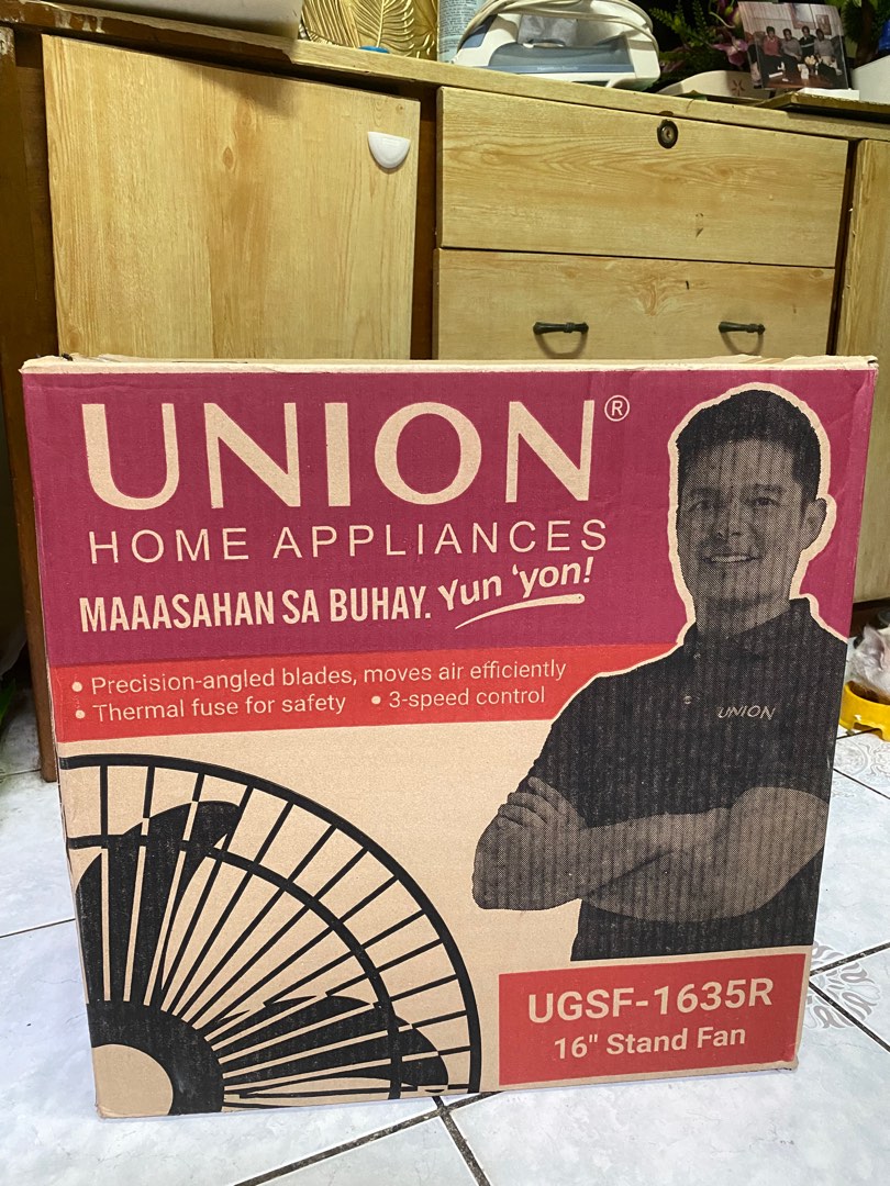 UNION STAND FAN 16”, TV & Home Appliances, Other Home Appliances on ...