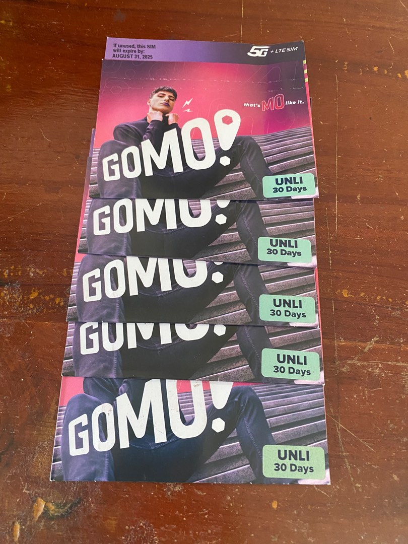 Unli 30 days GOMO Sim, Mobile Phones & Gadgets, Mobile & Gadget ...