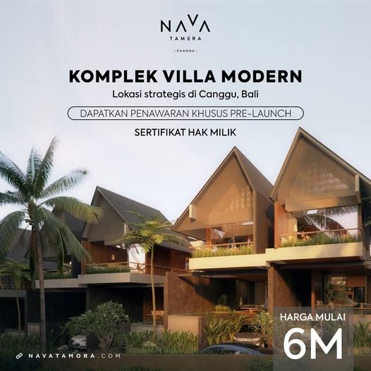 Villa Modern Contemporary Styles Berbalut Nuansa Alam nan Eksotis ...