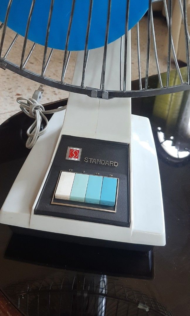 VINTAGE UNUSED STANDAR ELECTRIC FAN 80s 70s, Everything Else, Others on ...