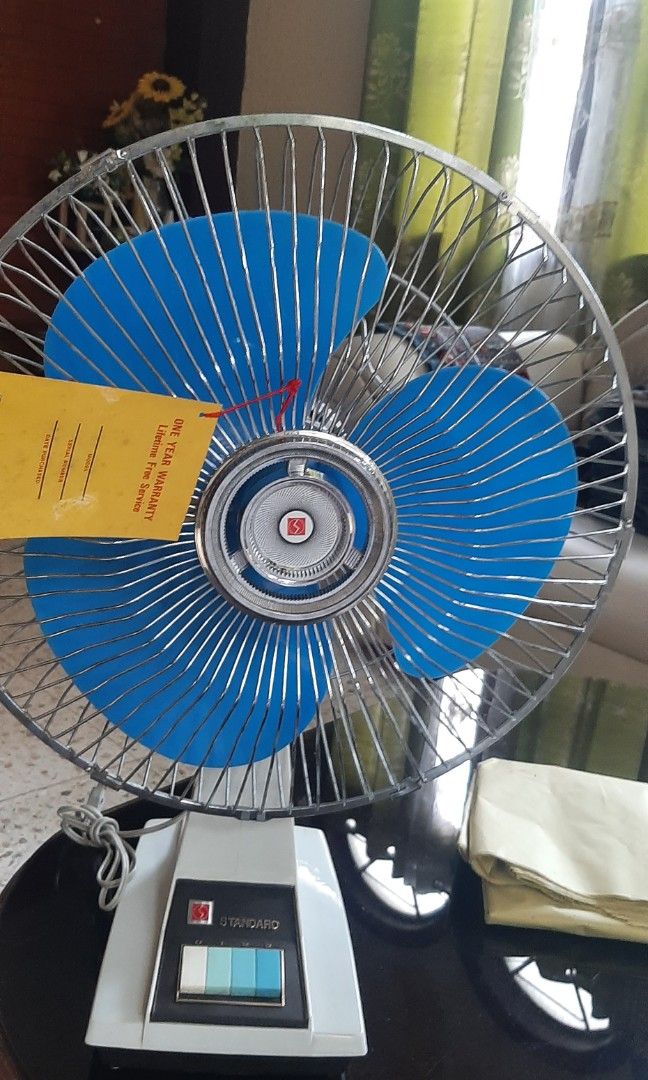 VINTAGE UNUSED STANDAR ELECTRIC FAN 80s 70s, Everything Else, Others on ...