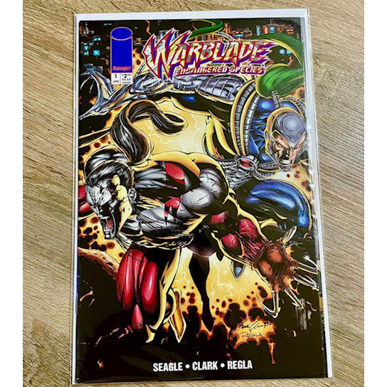 WARBLADE #1 JAN 1994 ENDANGERED SPECIES IMAGE COMICS, Hobbies & Toys ...
