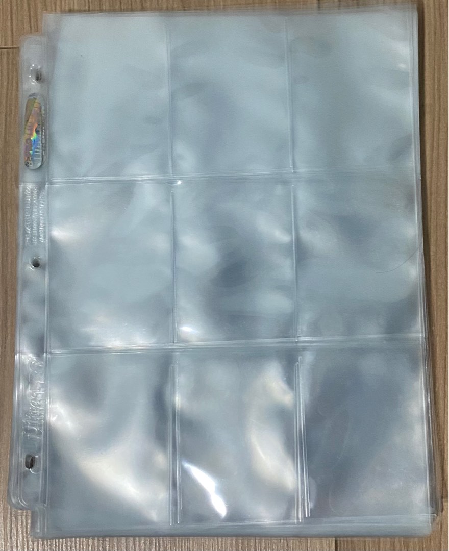 wts ultrapro a4 9 pocket binder sleeves | bts seventeen treasure txt ...