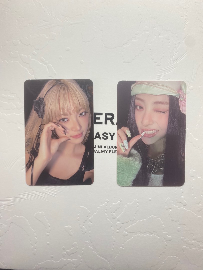 wtt easy le sserafim lsrfm pcs- eunchae,yunjin, Hobbies & Toys ...