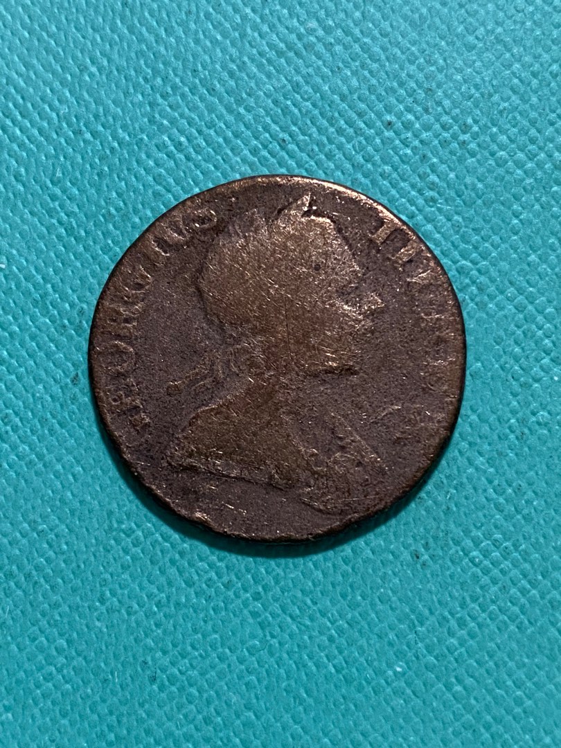 1775 King George III Half Penny coin, Hobbies & Toys, Memorabilia ...