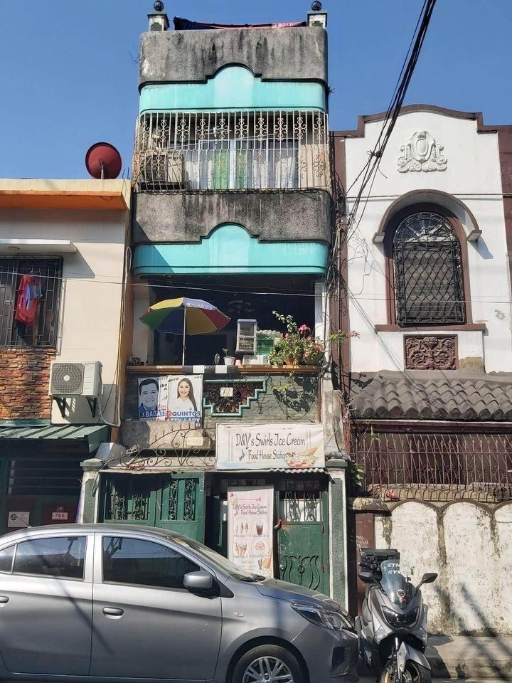 4-Storey House & Lot Building with Rooftop in Sampaloc, Manila ...