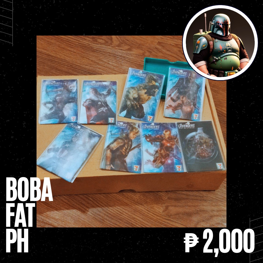 711 Marvel Avengers Holographic Collectible Cards, Hobbies & Toys, Toys ...