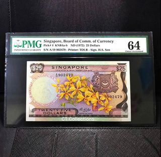 🇸🇬 Singapore Orchid Series $10 Banknote... HSS With Red Seal x 3 Pieces ...