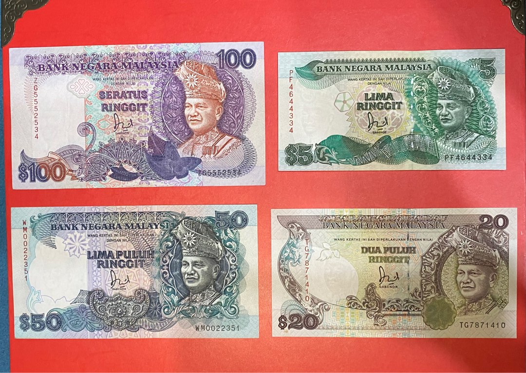 A97 - 6th Malaysia RM100,RM50, RM20 & RM5, Hobbies & Toys, Memorabilia ...